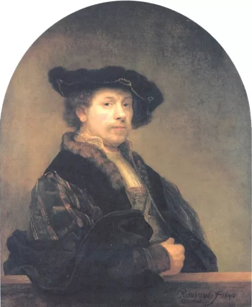 Rembrandt Van Rijn Self Portrait 12 Masterpiece - RembrandtArt.org